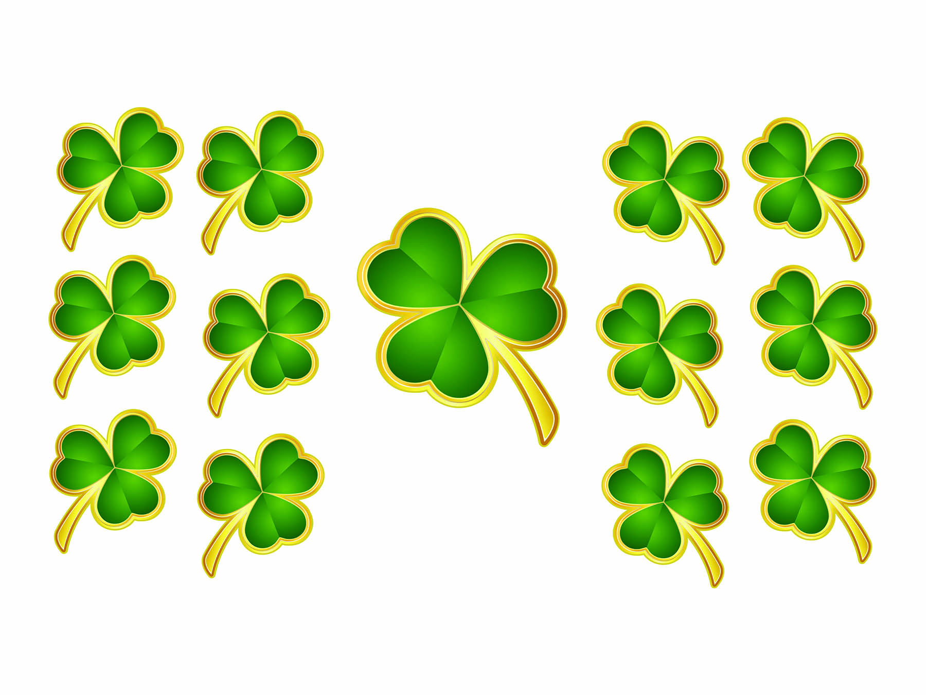 Gold Clover Mini Pack - Vibeprint