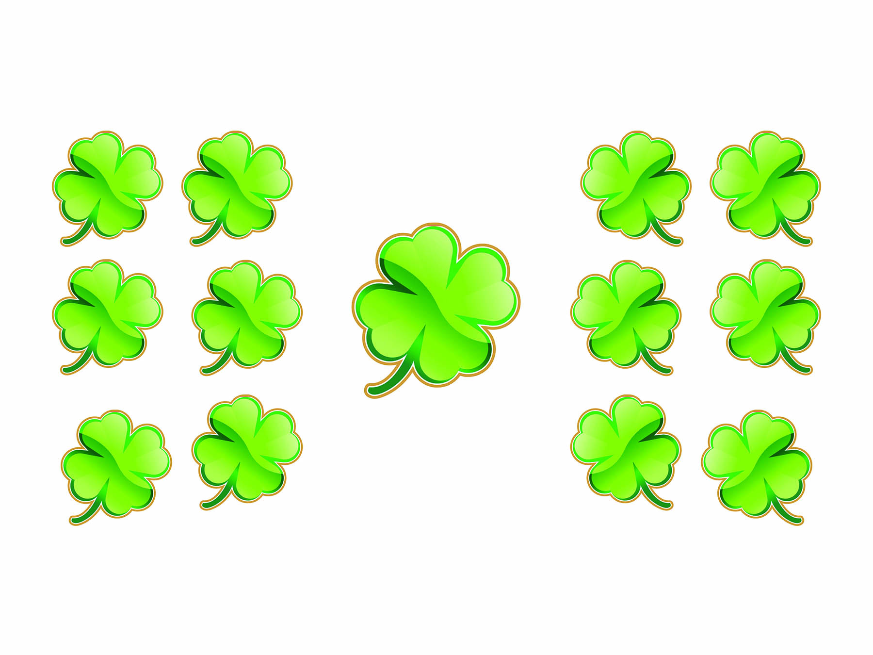 Green Clover Mini Pack - Vibeprint