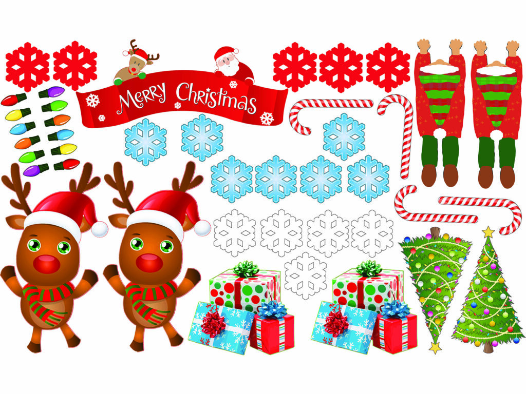 *Rudolph Christmas Pack Large - Vibeprint