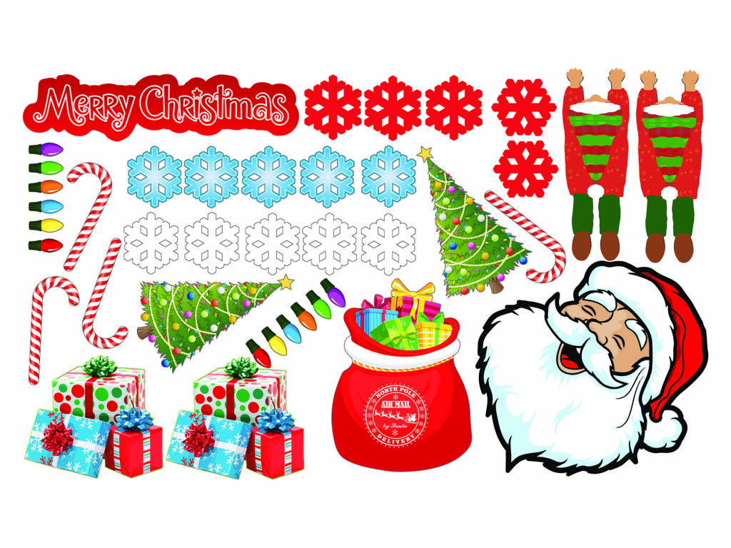 *Santa Christmas Pack Large - Vibeprint