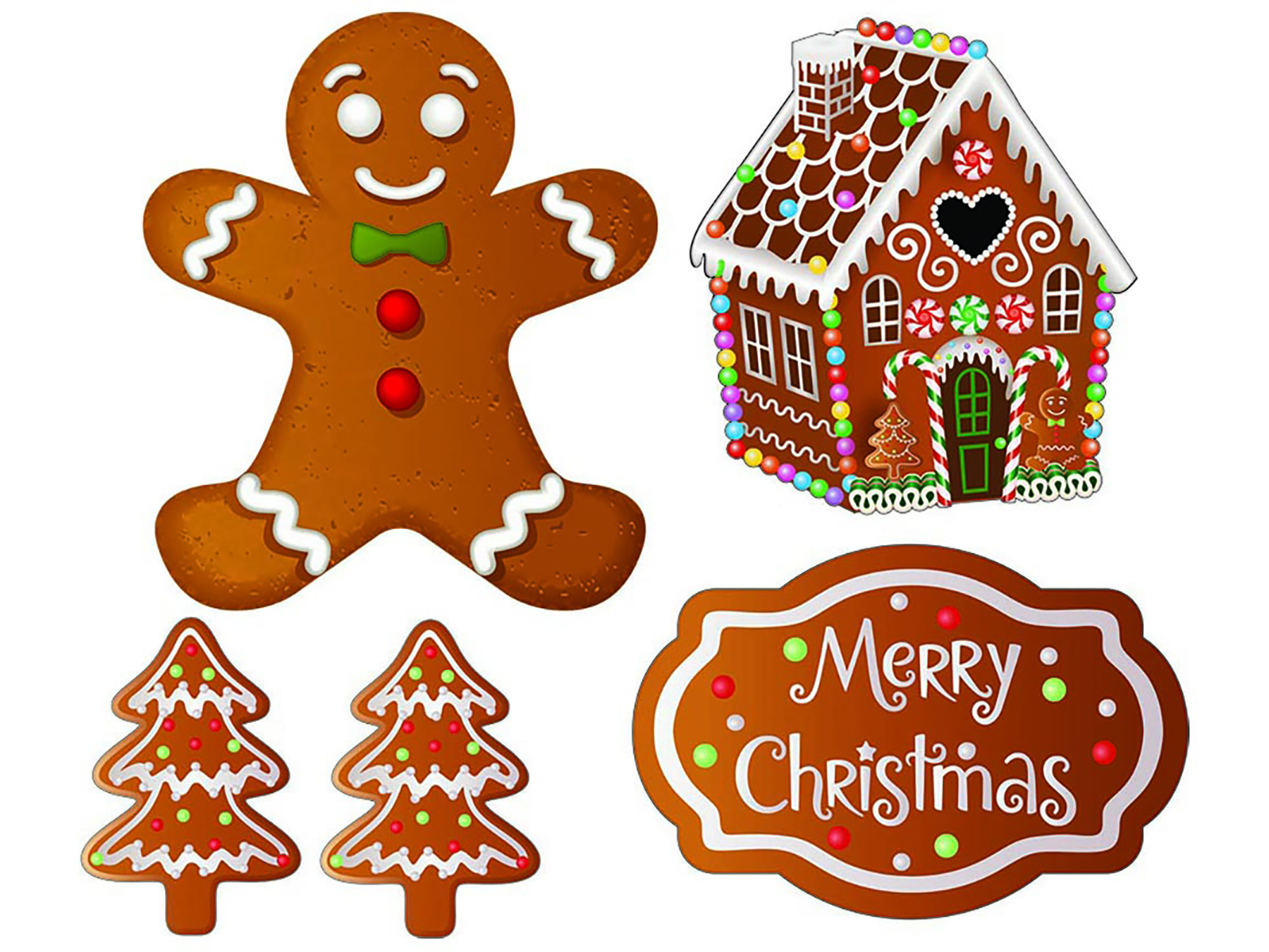 *Gingerbread Christmas Pack Small - Vibeprint