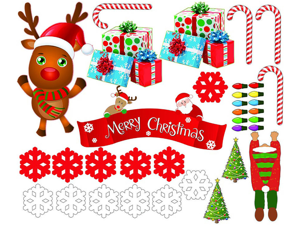 *Rudolph Christmas Pack Medium - Vibeprint