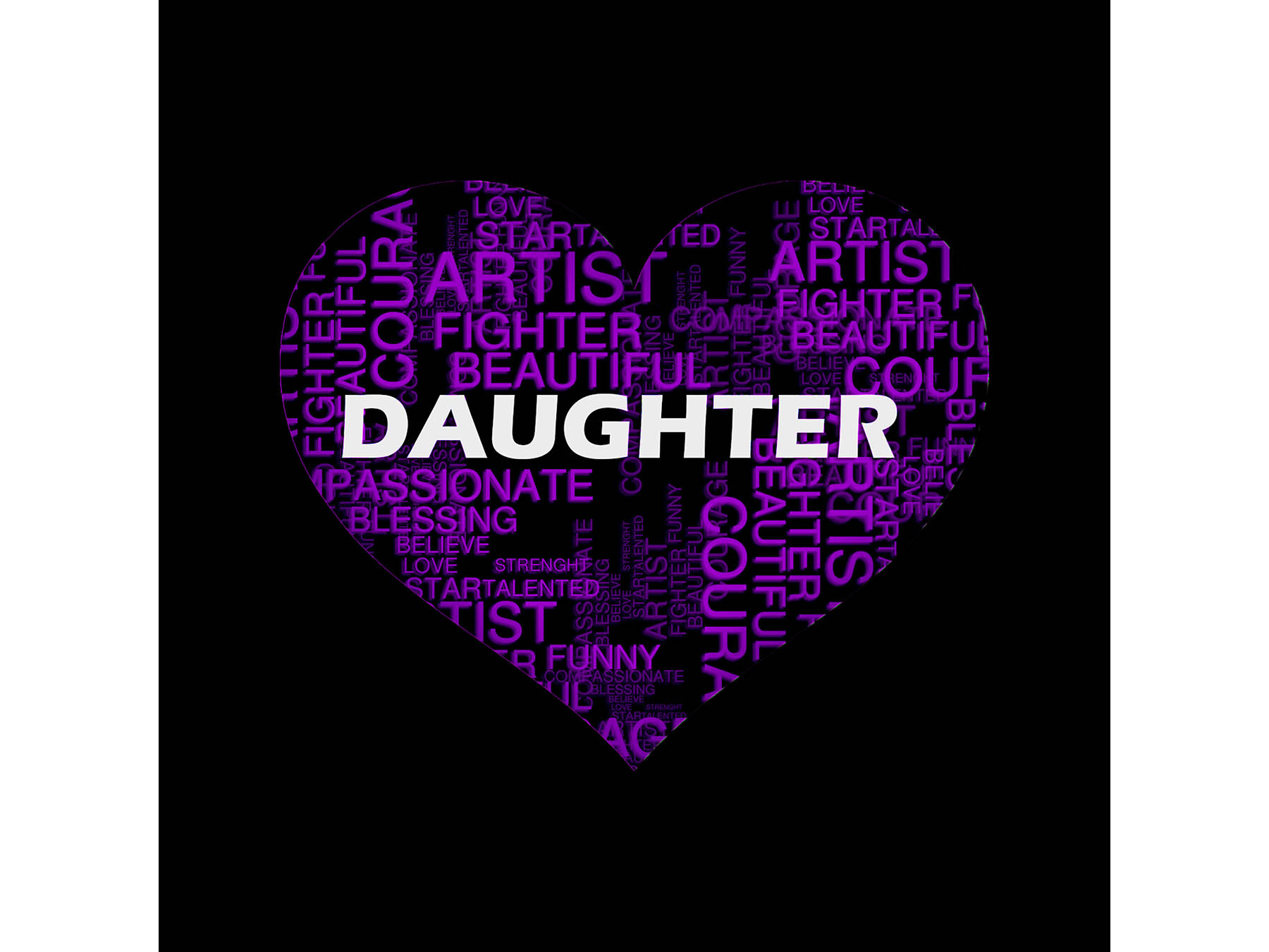Daughter's Love - Vibeprint