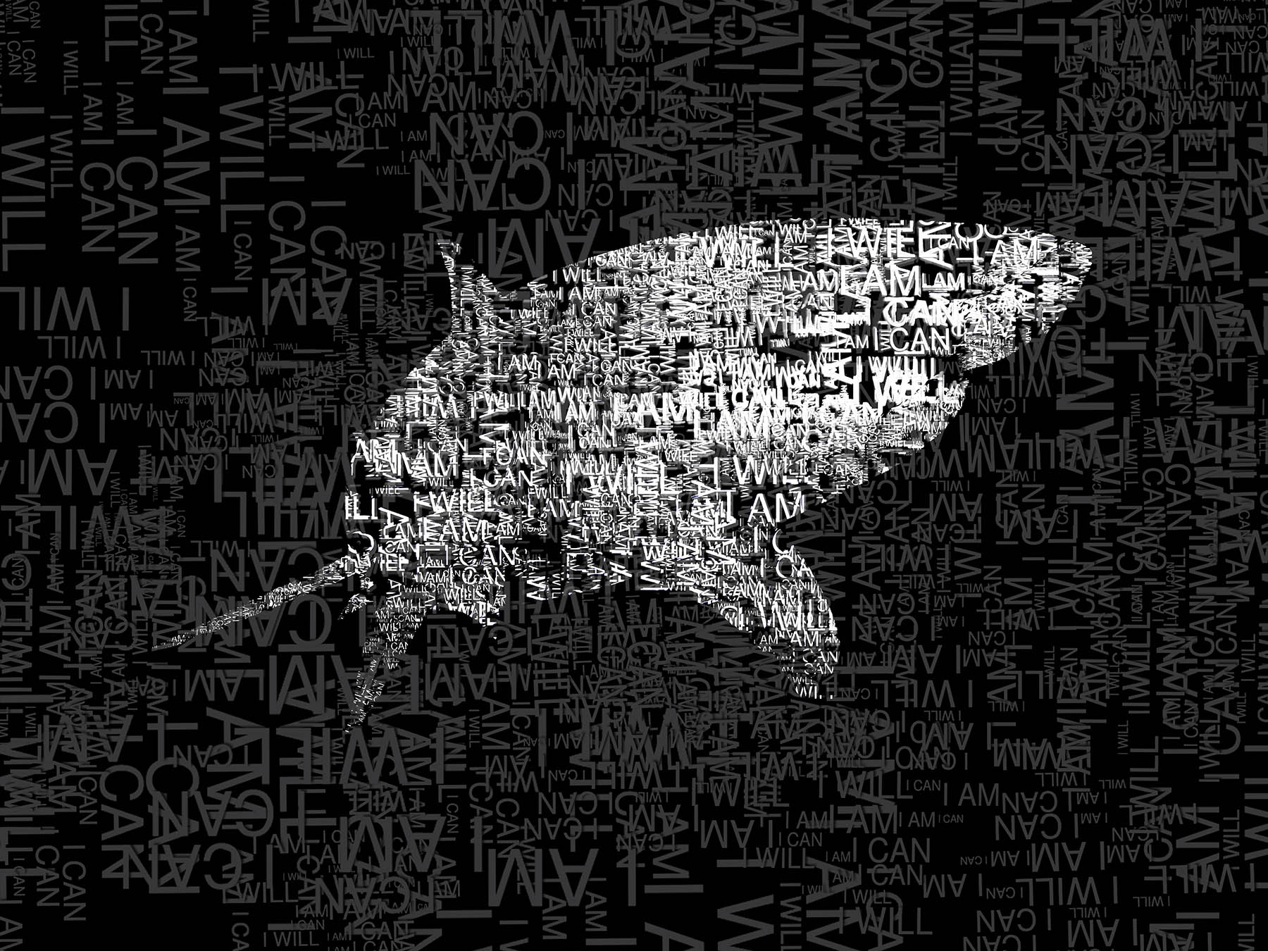 Shark Typography