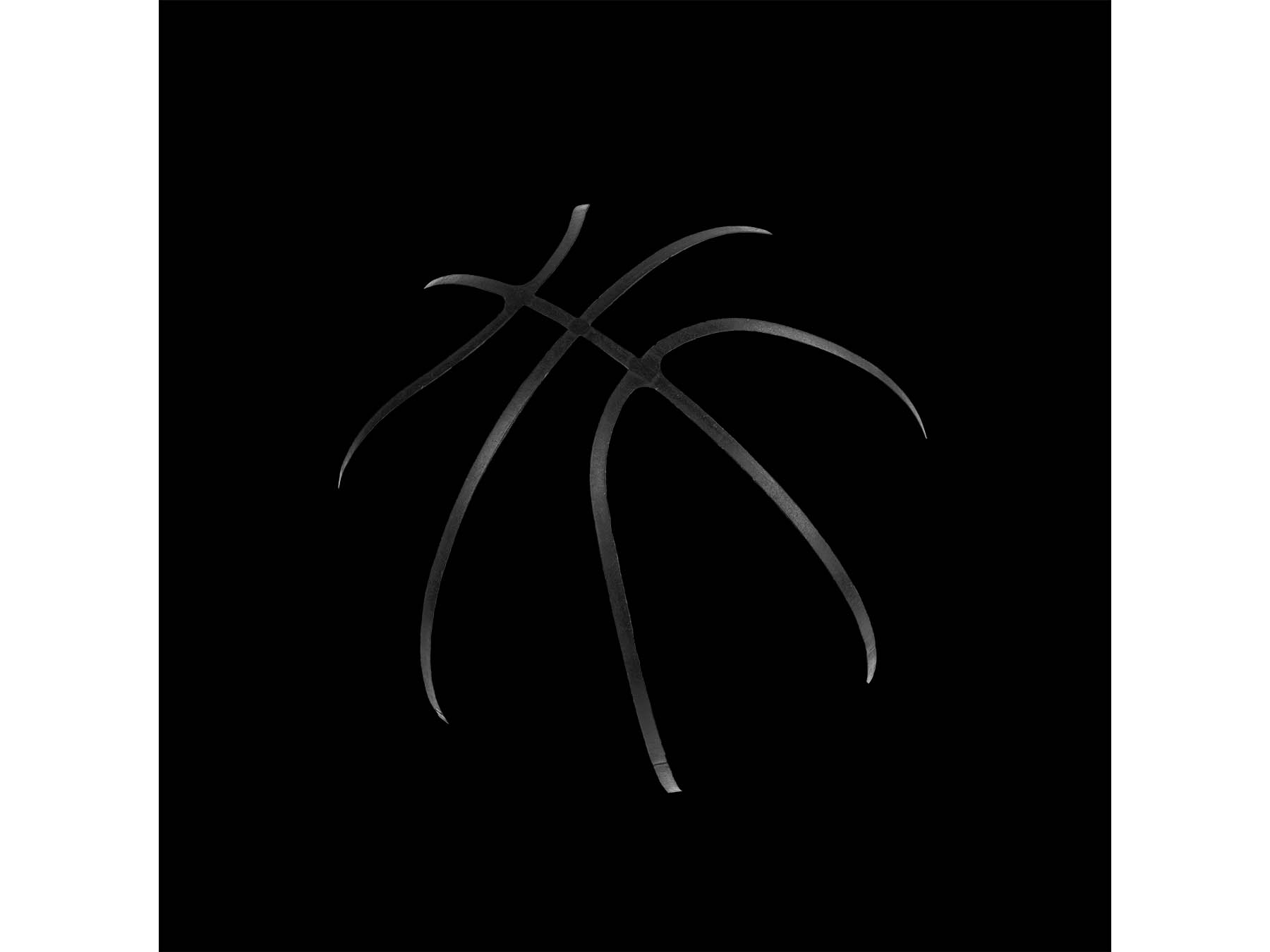 Basketball Stripes Grey - Vibeprint